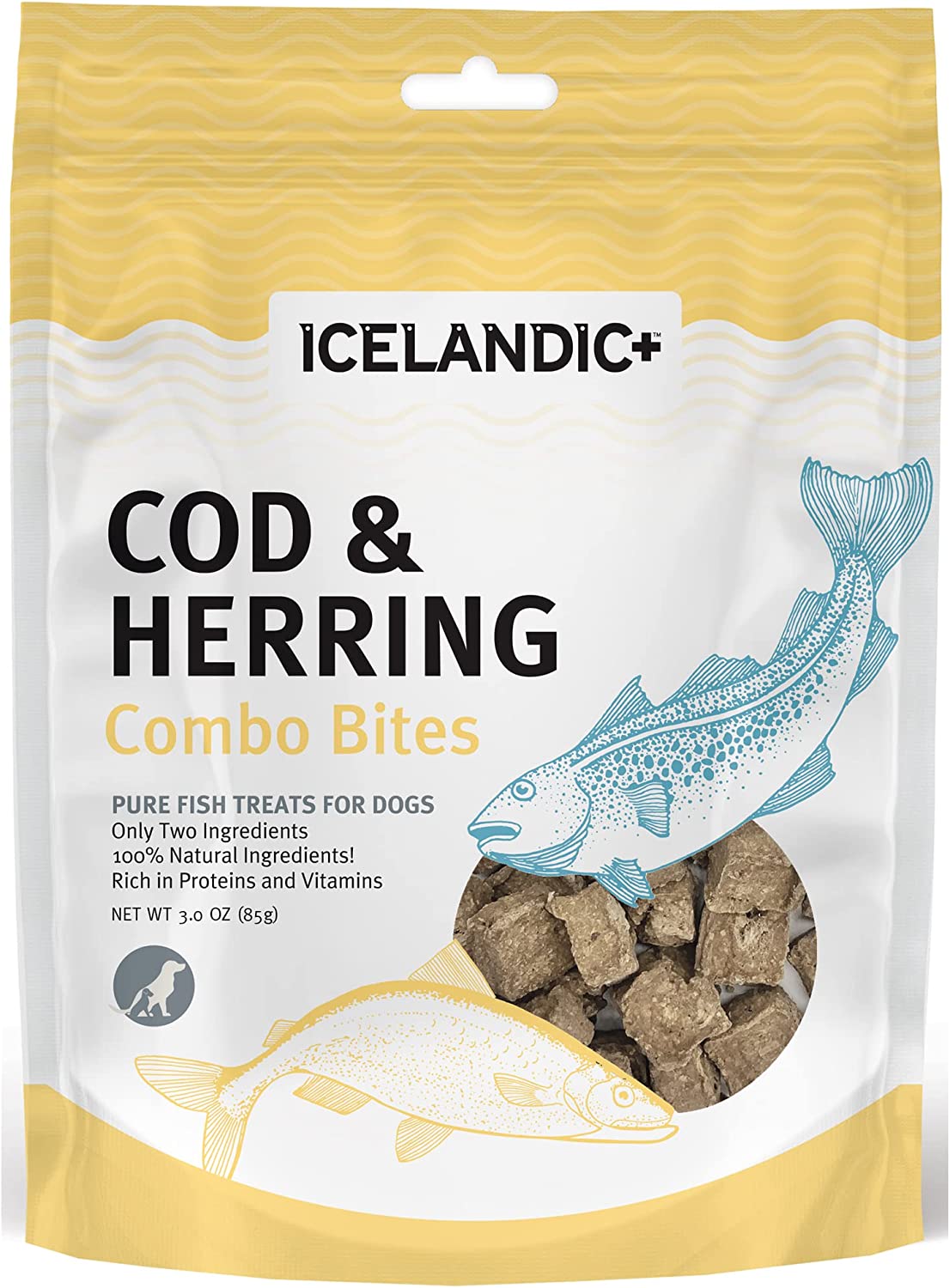 Icelandic Cod & Herring Combo Bites – BlackPaw