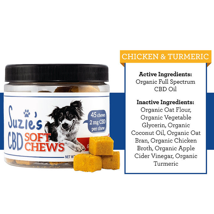 Suzie’s Relax Soft Chews Chicken 7.5oz – BlackPaw