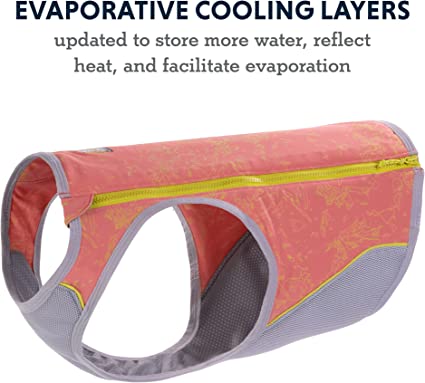 Ruffwear Swamp Cooler Zip Cooling Vest Salmon Pink – BlackPaw